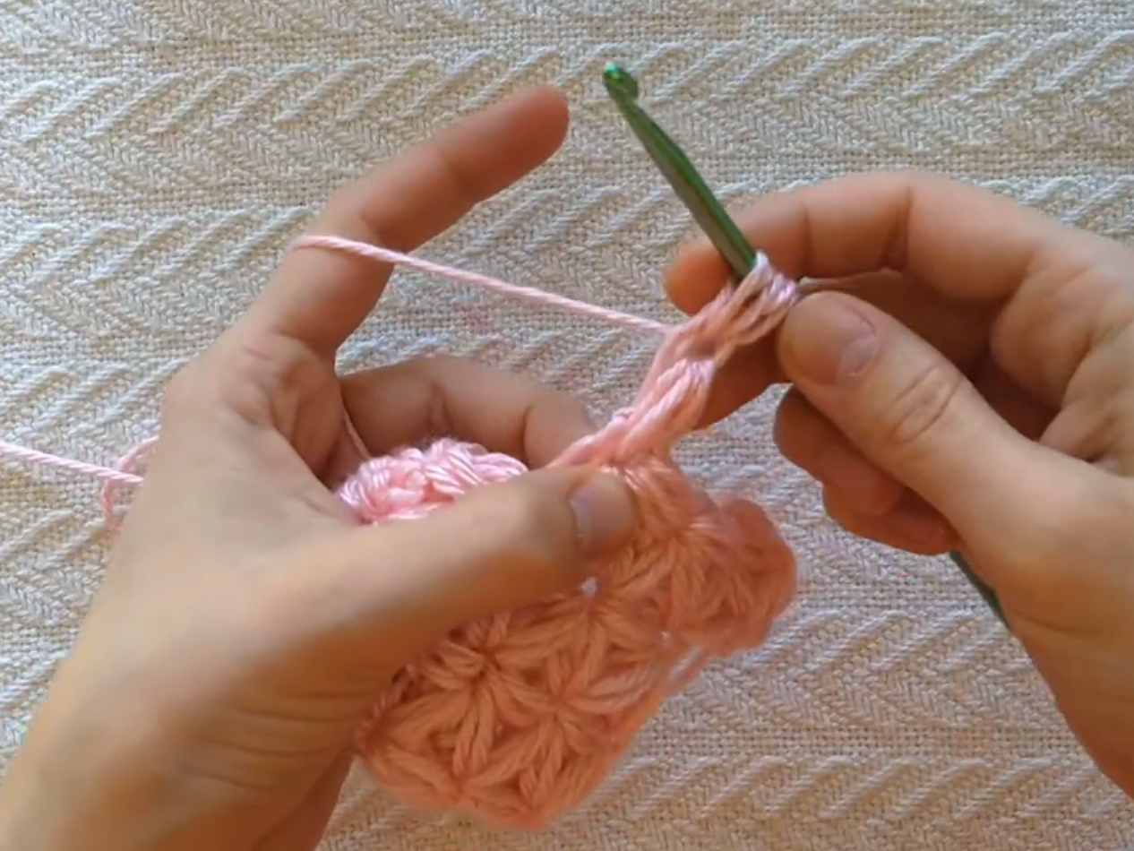 How to Increase and Decrease Jasmine Stitch - Kickin Crochet